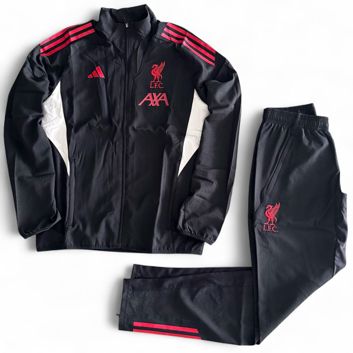 adidas LFC Domestic Tracksuit Black 2025/26