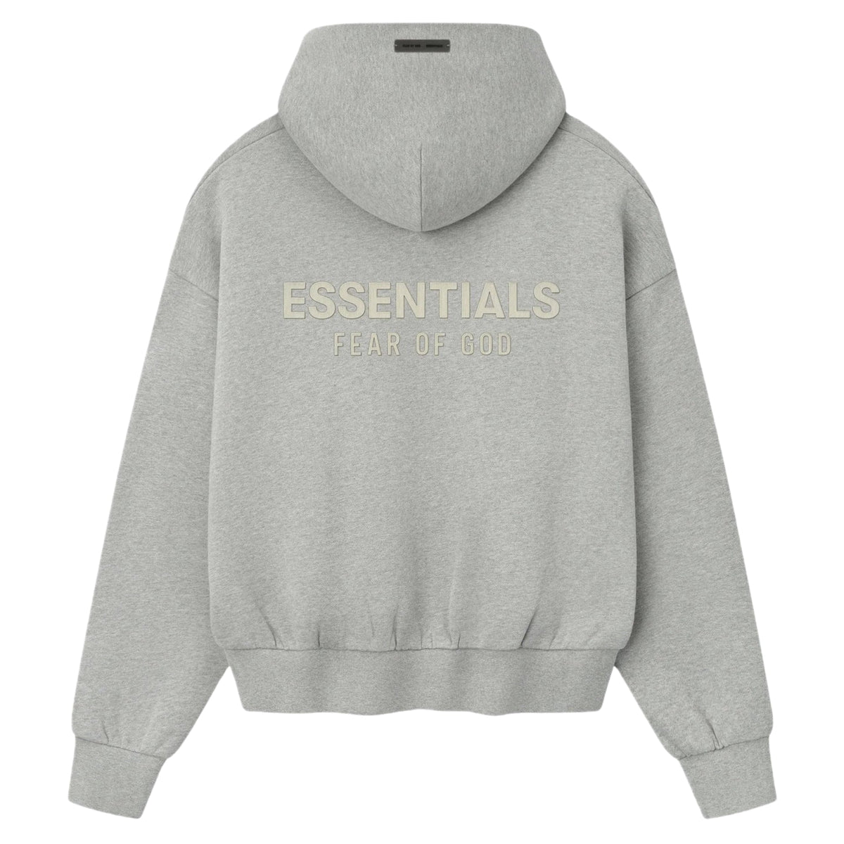 Fear of God Essentials Classic Fleece Hoodie Concrete Heather (FW25)