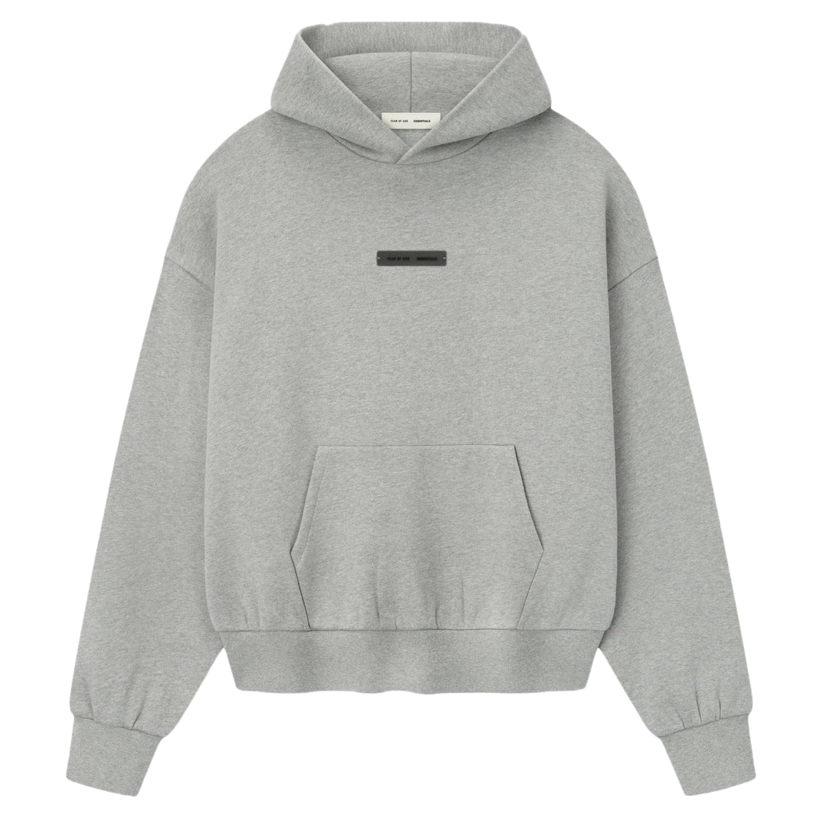 Fear of God Essentials Classic Fleece Hoodie Concrete Heather (FW25)