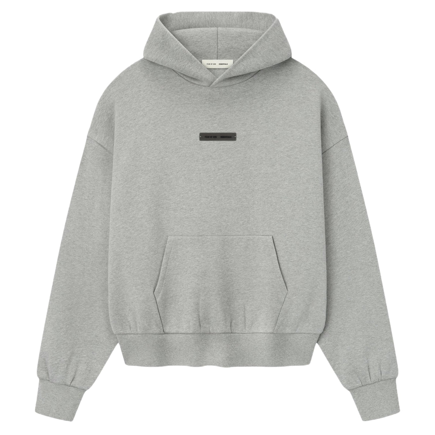 Fear of God Essentials Classic Fleece Hoodie Concrete Heather (FW25)
