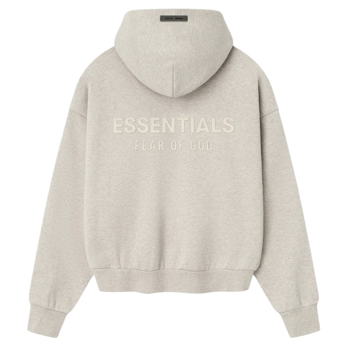 Fear of God Essentials Classic Fleece Hoodie Heather Stone (FW25)