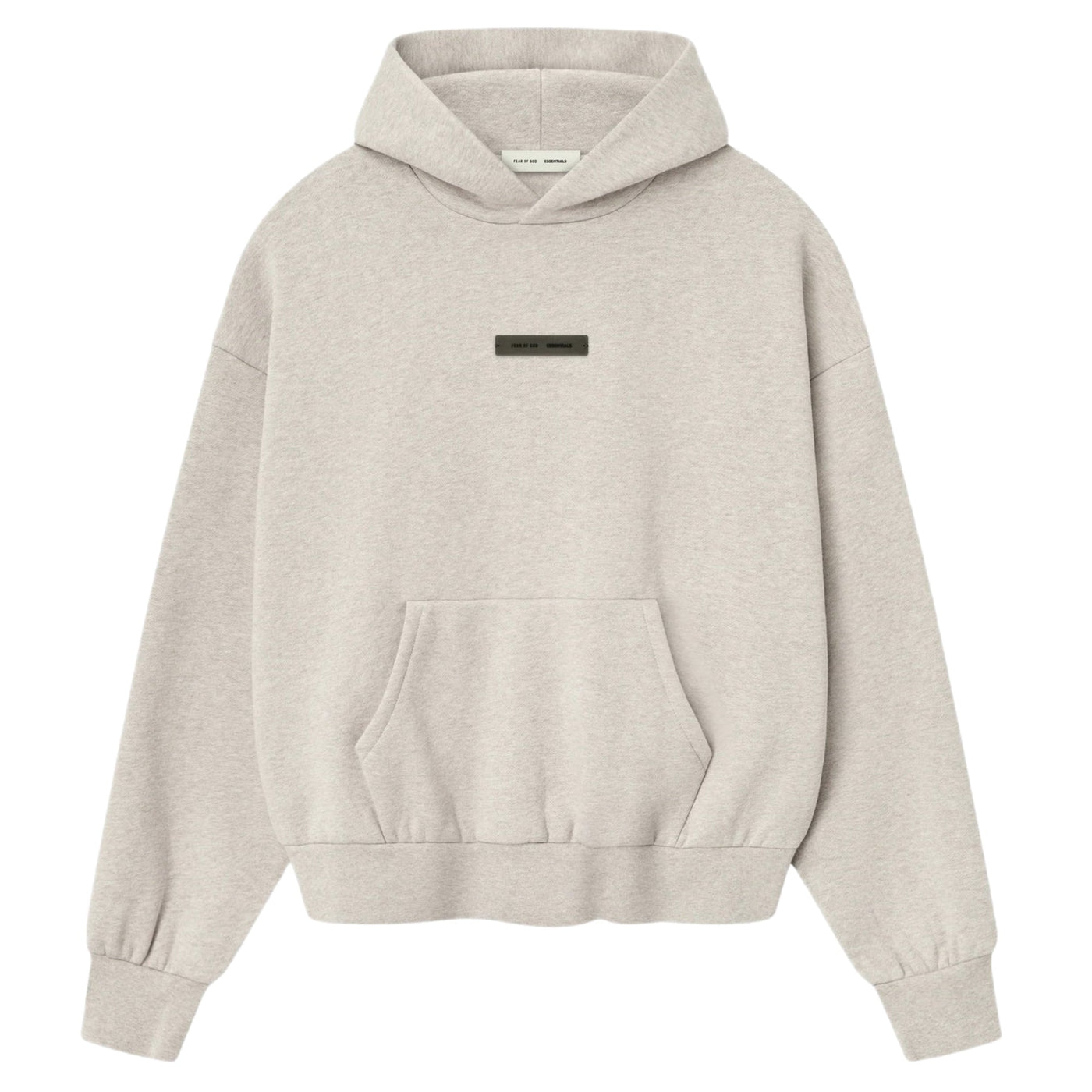 Fear of God Essentials Classic Fleece Hoodie Heather Stone (FW25)